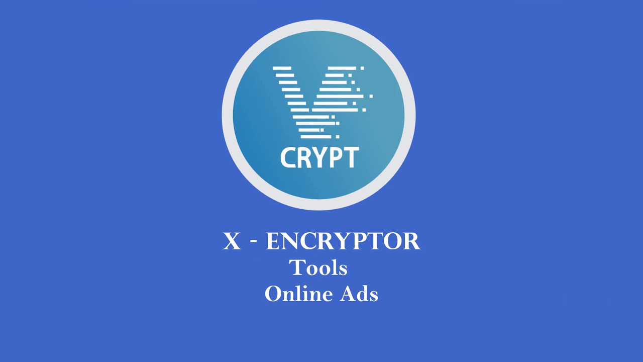 VCrypt Systems X- Encryptor - Settings & Tools - YouTube