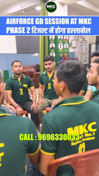 Airforce XY Phase 2 Group Discussion Session at MKC | Airforce 1-2025 Phase 2 New Batch Starts # ...