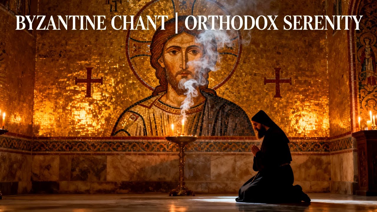 Byzantine Chant For Deep Healing Sleep | Orthodox Sacred Hymns For ...