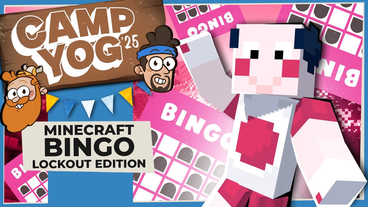 Minecraft Bingo Lockout Edition hosted by Harry | CAMP YOG '25 - DAY 5 ...