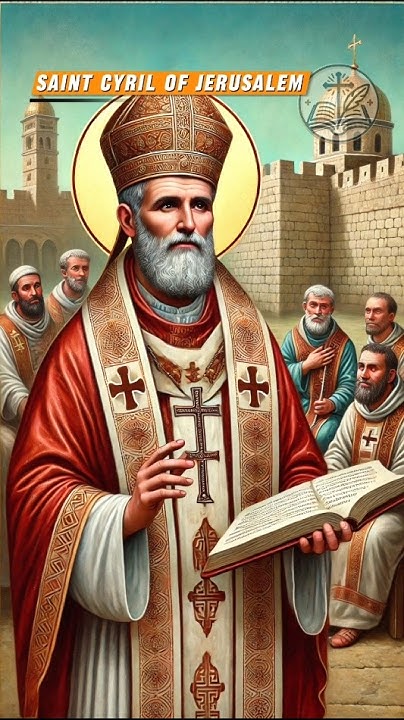 Saint Cyril of Jerusalem: a brilliant teacher and defender of the faith ...