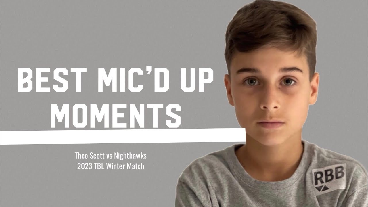 BEST MIC’D UP MOMENTS FROM THEO SCOTT|2023 TBL WINTER MATCH - YouTube