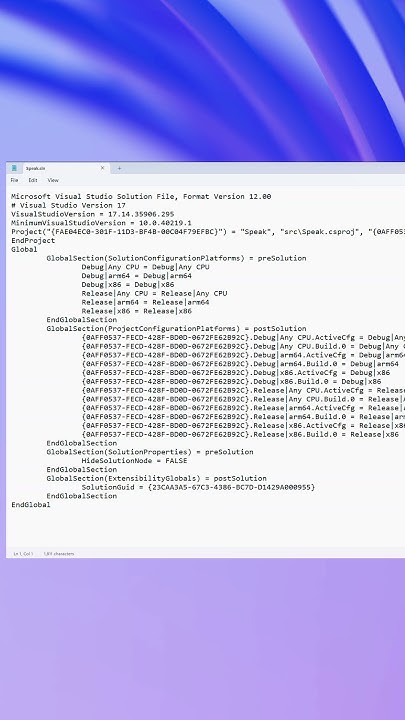 Introducing support for the modern .slnx solution file format in Visual Studio #visualstudio # ...