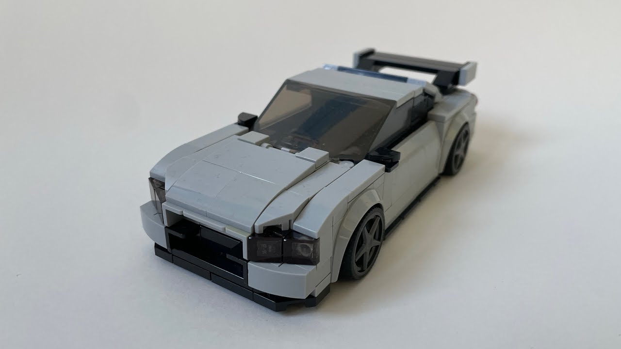 Lego Nissan GT-R R34 | MOC - YouTube