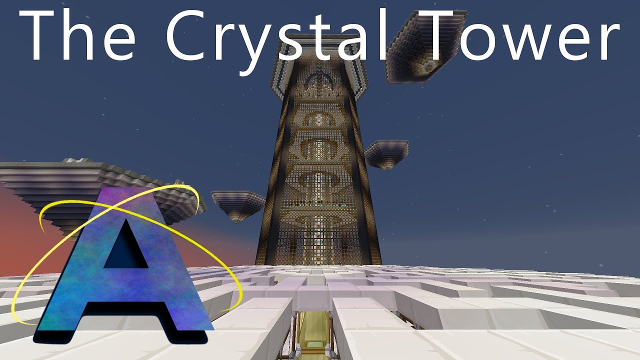 Minecraft - THE CRYSTAL TOWER - Puzzle Map - YouTube