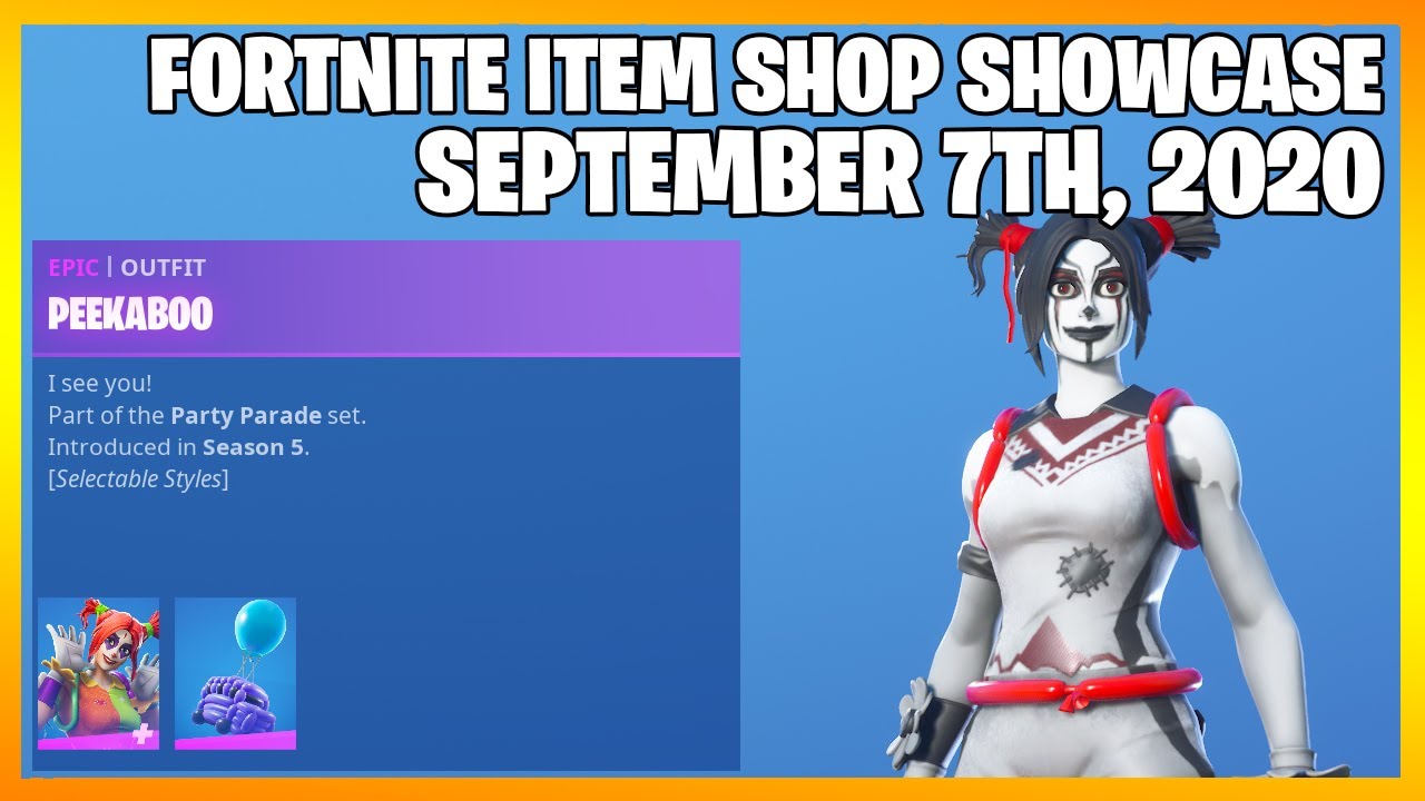 Fortnite Item Shop *IT'S BORING!* [September 7th, 2020] (Fortnite ...