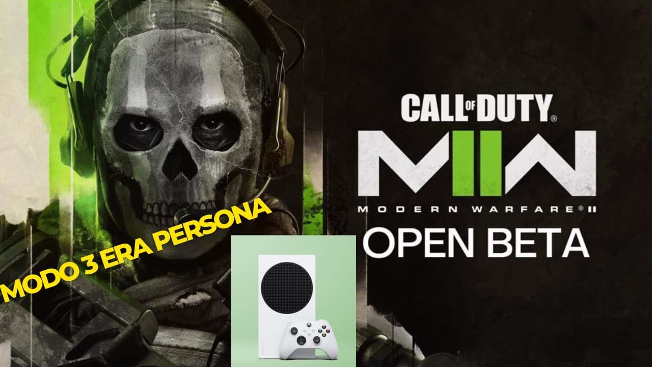 Call of Duty® Modern Warfare II BETA XBOX SERIES S EN 3era PERSONA ...