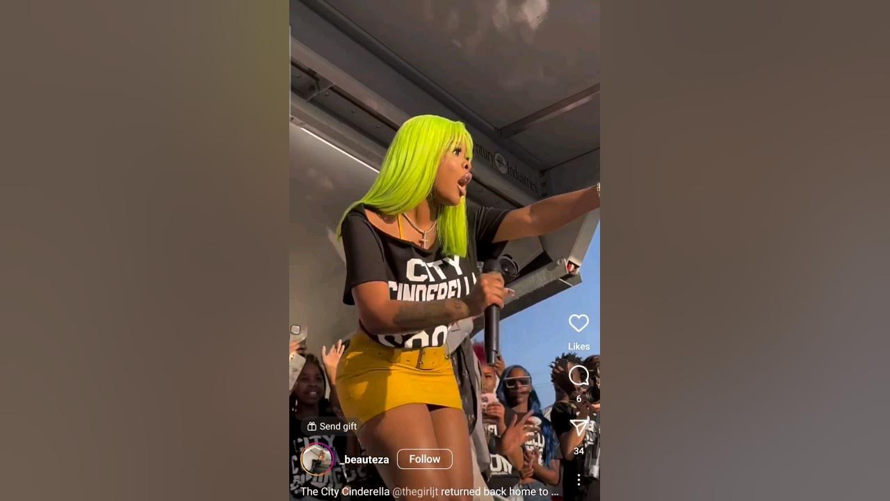 JT Live 🔥 City Cinderella |Miami Fl - YouTube