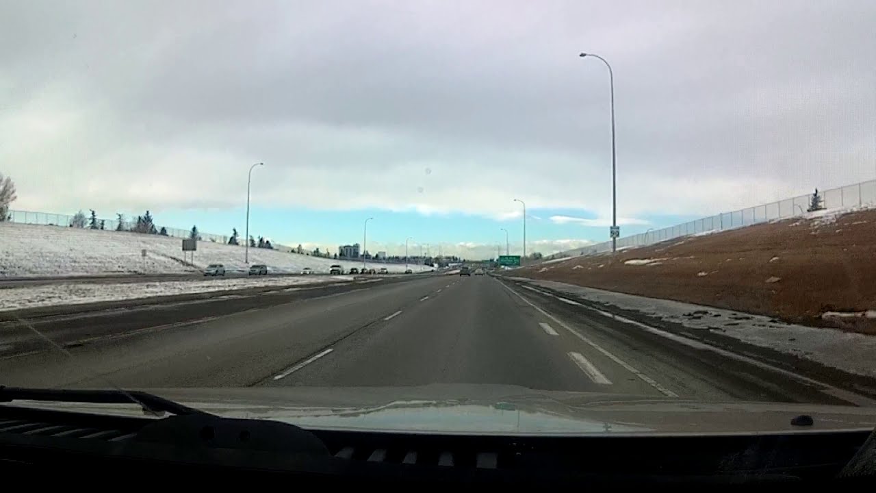 driving in Calgary - YouTube