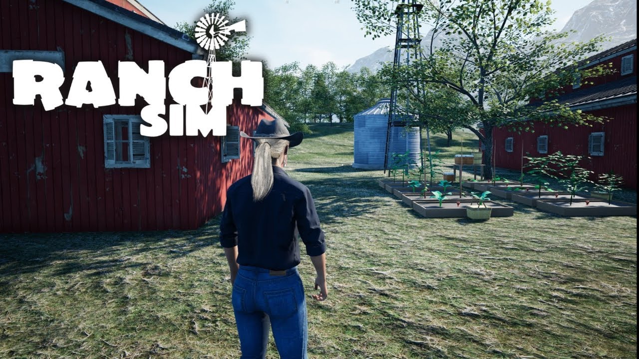 Ranch Simulator| S2| EP7| Time for the pigs, a new garden and a hunt ...