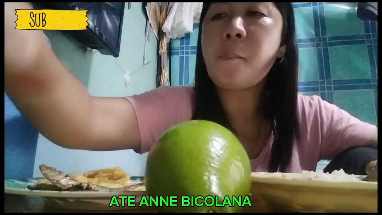 PAMAHAW KITA SINANLAG SUGOK SAKA TOYO || ATE ANNE BICOLANA - YouTube