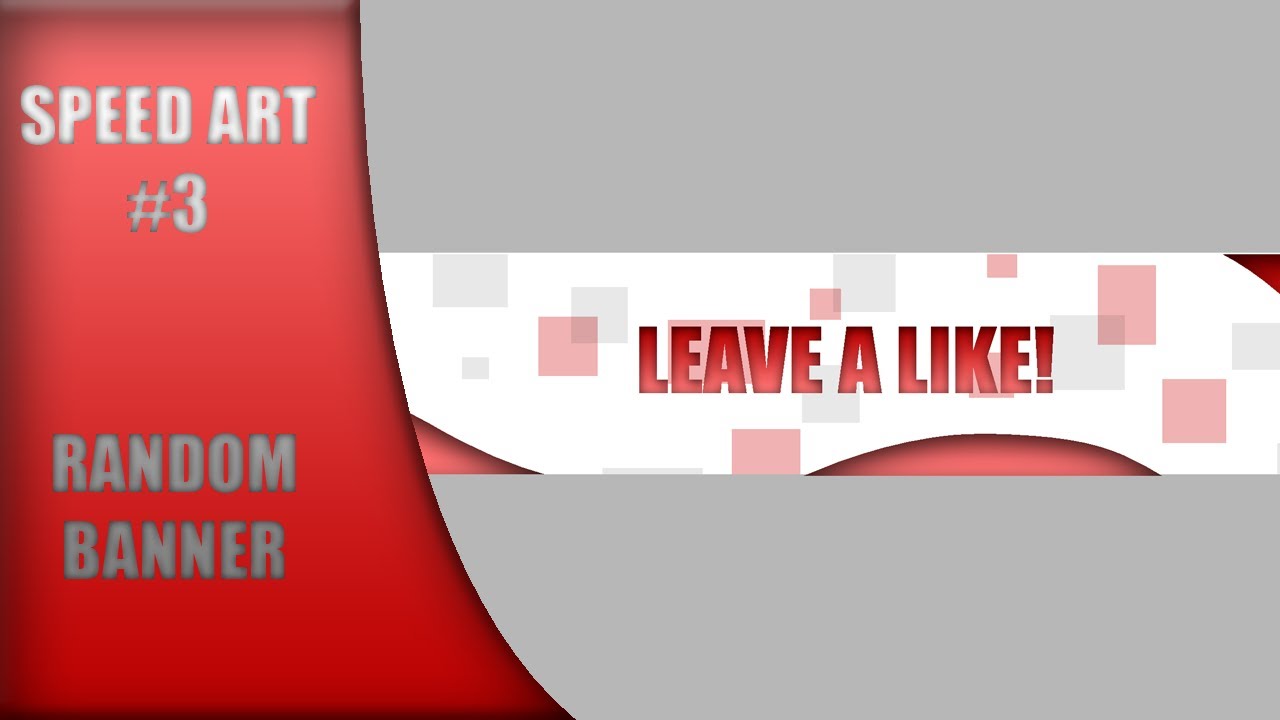 Speed Art #3- Random Banner- KenpoDesigns - YouTube