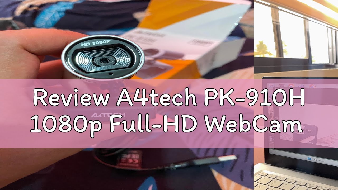 Review A4tech PK-910H 1080p Full-HD WebCam - YouTube