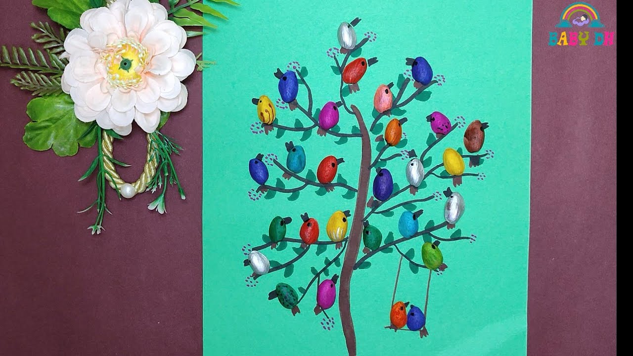 𝐁𝐢𝐫𝐝𝐬 𝐨𝐧 𝐭𝐫𝐞𝐞 𝐰𝐢𝐭𝐡 𝐩𝐢𝐬𝐭𝐚 𝐬𝐡𝐞𝐥𝐥 𝐚𝐜𝐭𝐢𝐯𝐢𝐭𝐲 - YouTube