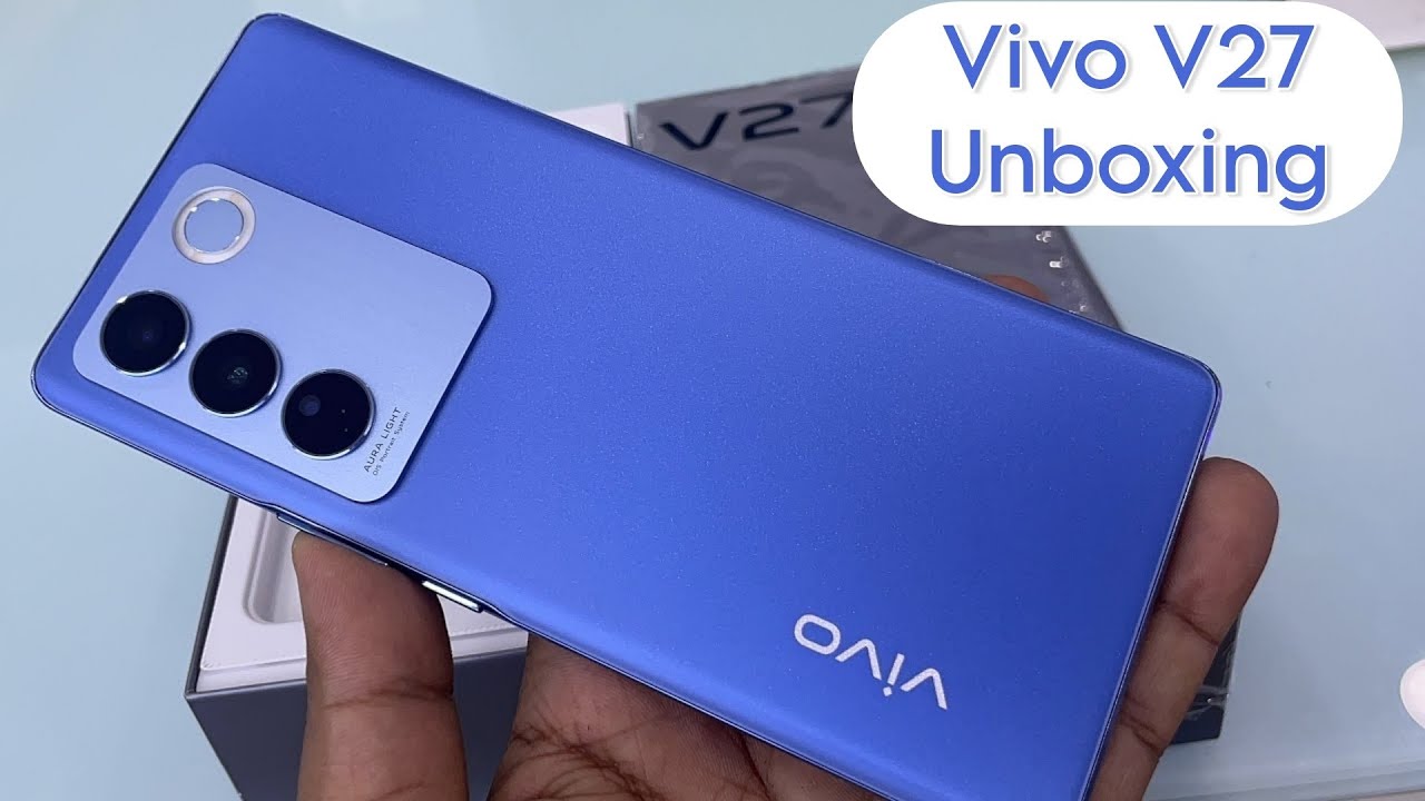 Vivo V27 Mobile Unboxing | Vivo V27 5G | Vivo V27 Colour Change Test # ...