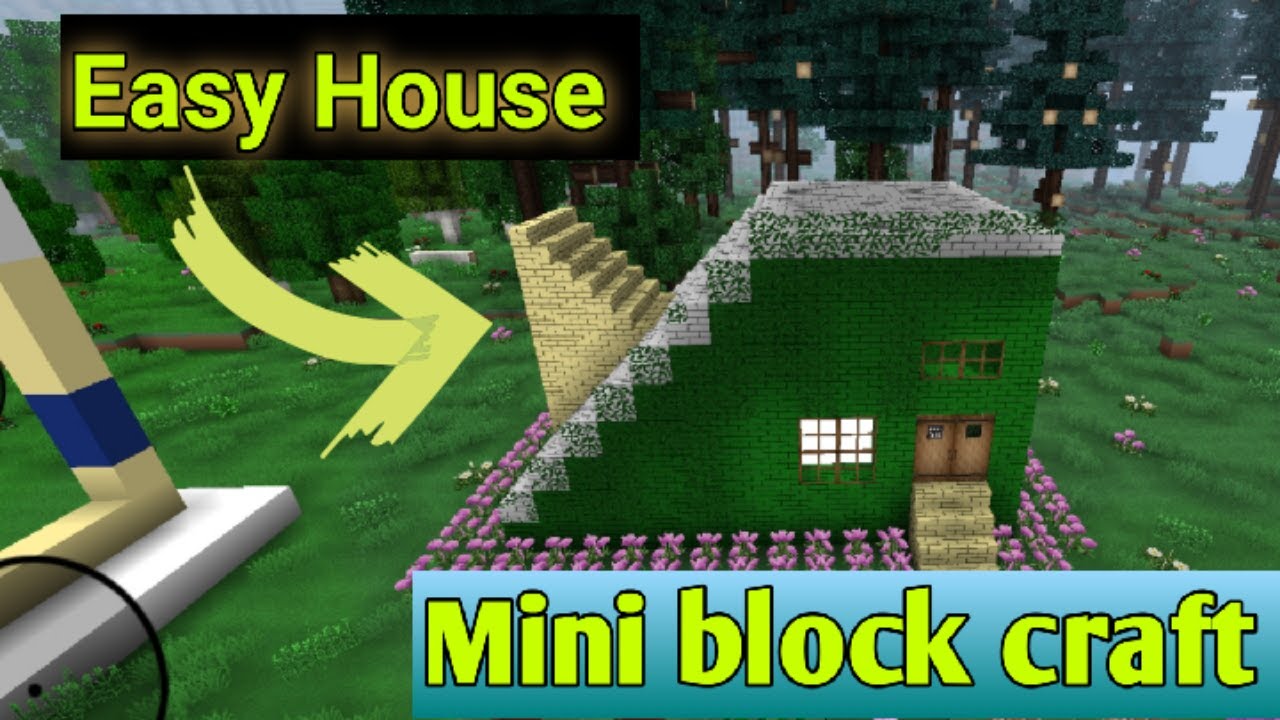 Easy House mini block craft 3d Building gameplay. (iOS & Android ...