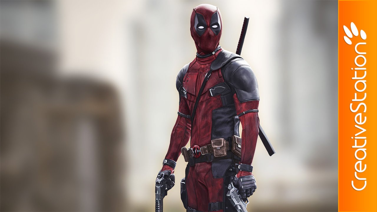 Deadpool - Speed Painting (#Photoshop) | CreativeStation - YouTube