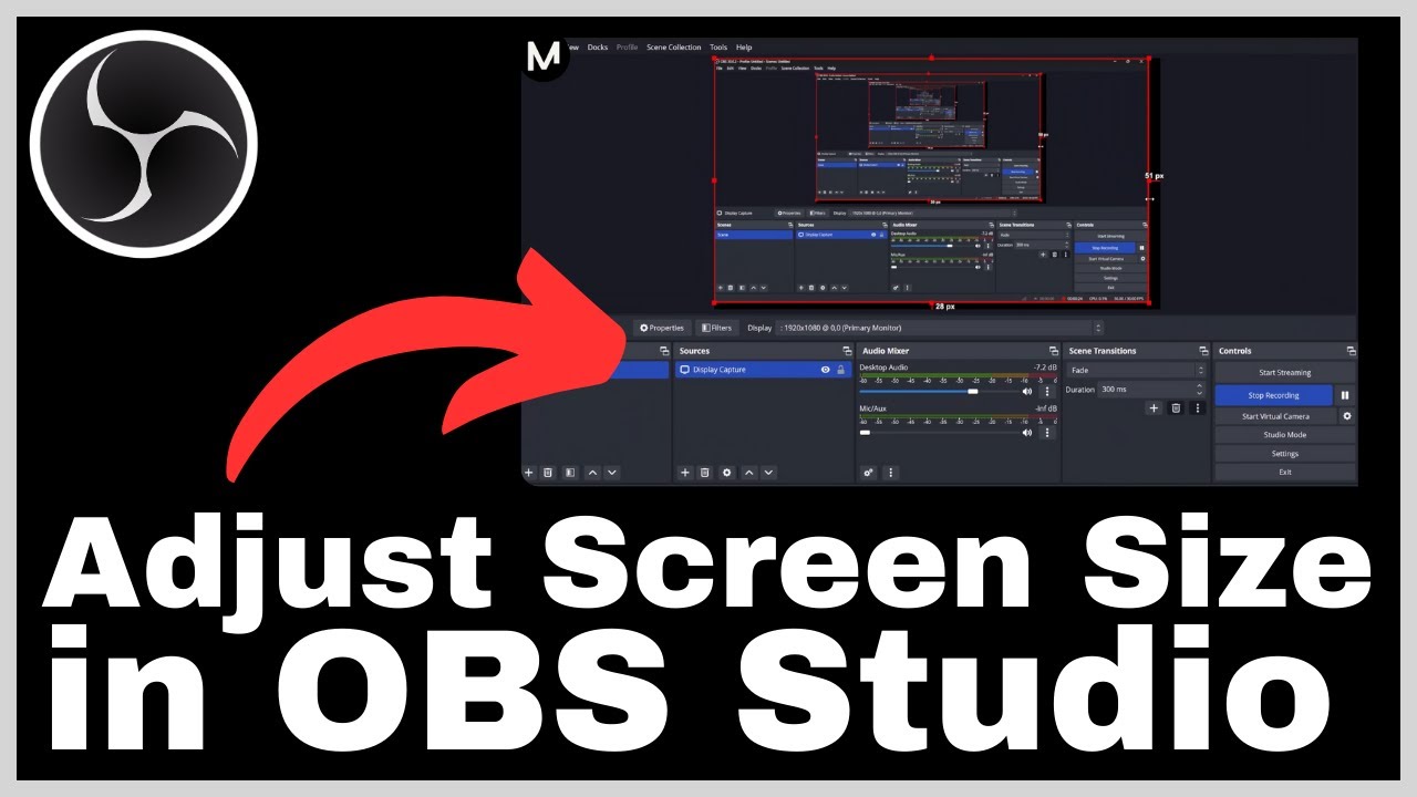 How To Adjust Screen Size In OBS Studio YouTube how-to-adjust-screen-size-in-obs-studio-youtube