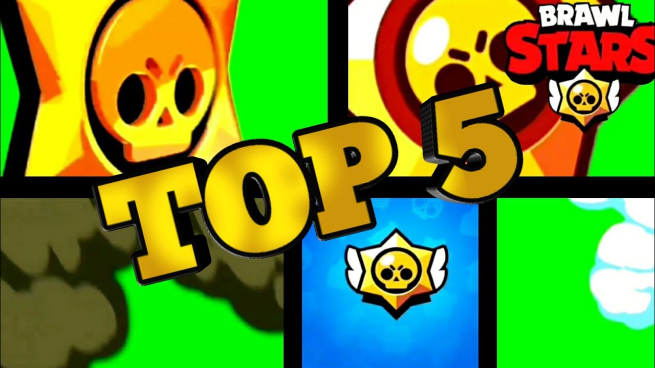 Top 5 Green Screen Transitions for Brawl Stars || ALL STARS - YouTube