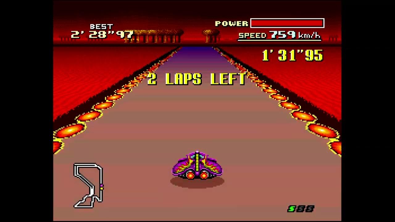 F-Zero: Nebula Highway - Fire Field [Fire Stingray] (2'28"73) - YouTube