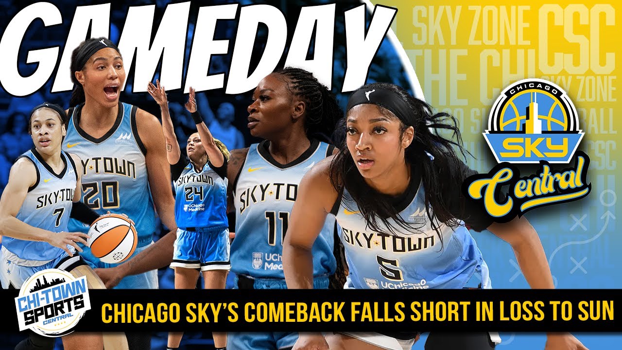 Chicago Sky's Comeback Attempt Falls Short In Loss To Connecticut Sun ...