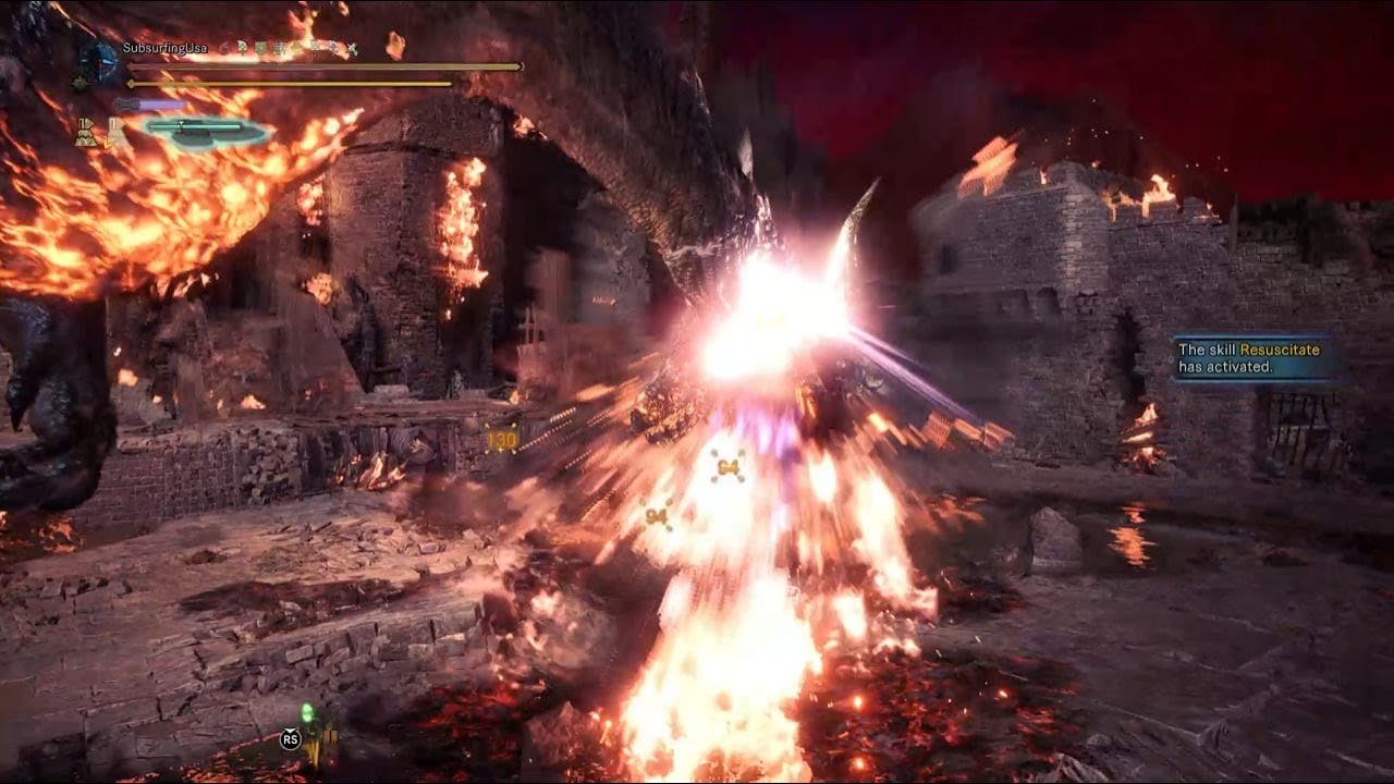 Easy Fatalis Evil Eye? - Switch Axe ZSD Spam Build #monsterhunterworld ...