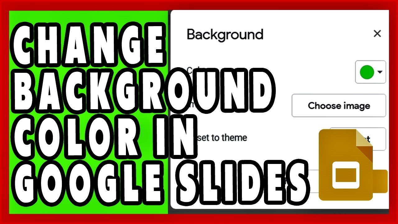 How To Change Background Color In Google Slides YouTube How To Change Background Color In Google Slides YouTube