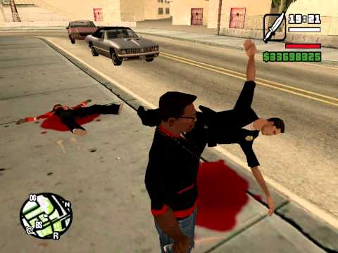 Un policier mort bien bizarre:GTA San Andréas