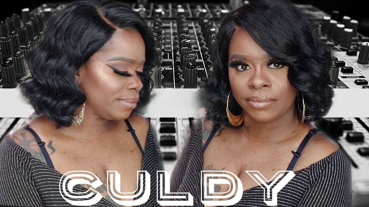 BEST AFFORDABLE CURLY BOB VANESSA SUPER C-SIDE LACE PART WIG C CULDY ...