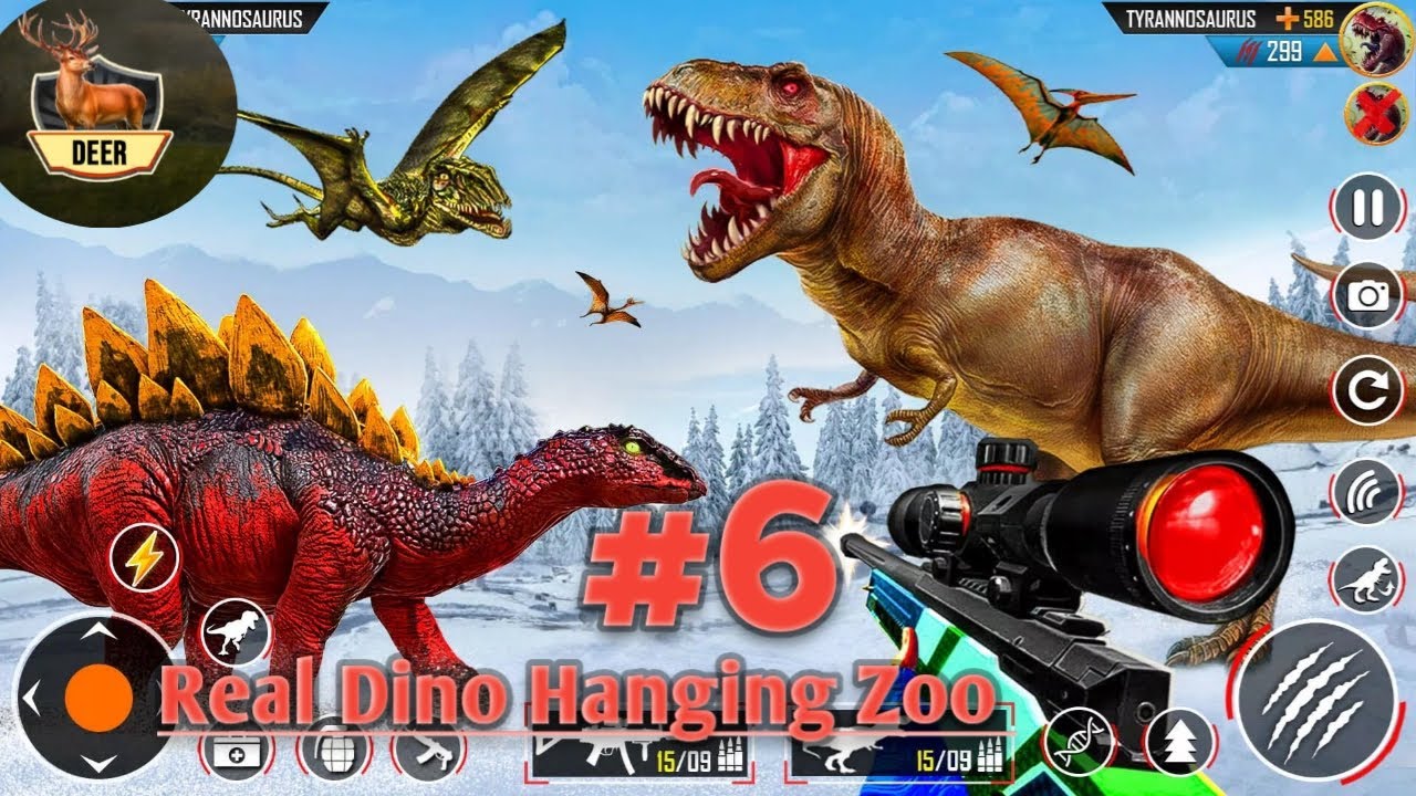 WILD 🦣Real DINO HUNTING🦒 Gan game 3D-WILD DINO HUNTING 3D Dino hunter ...