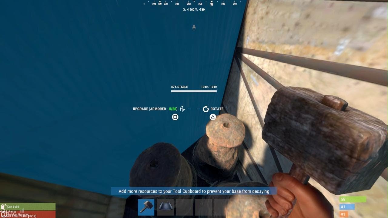 Rust Console Edition -ULTIMATE UNRAIDABLE 2X1 EXPANSION - YouTube