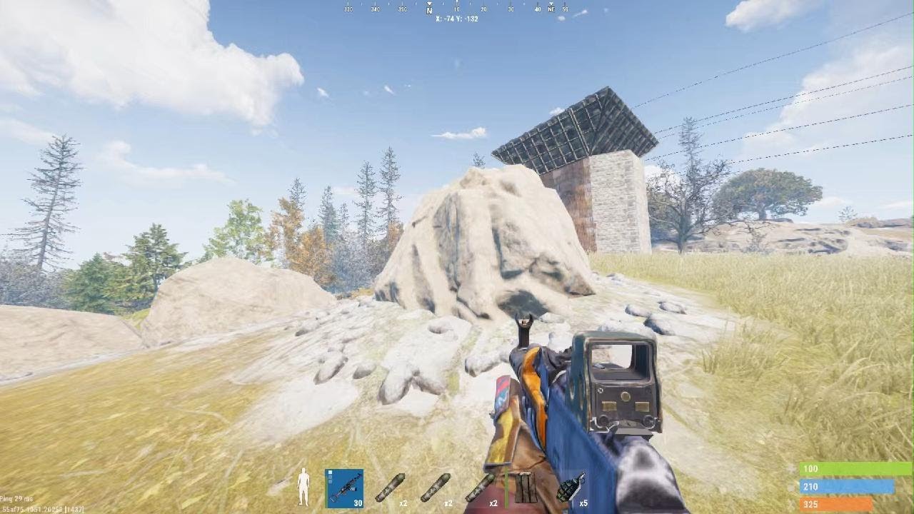 Rust run lil raid - YouTube