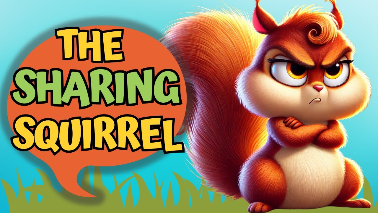 The Sharing Squirrel: Bedtime Stories For Kids I A Story About Sharing ...