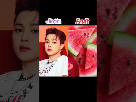 BTS member's favourite fruit🍉 🍓 #kpopidolk #kpopedit #jk #jimin #rm #jin #bts #jhope #btsv #suga