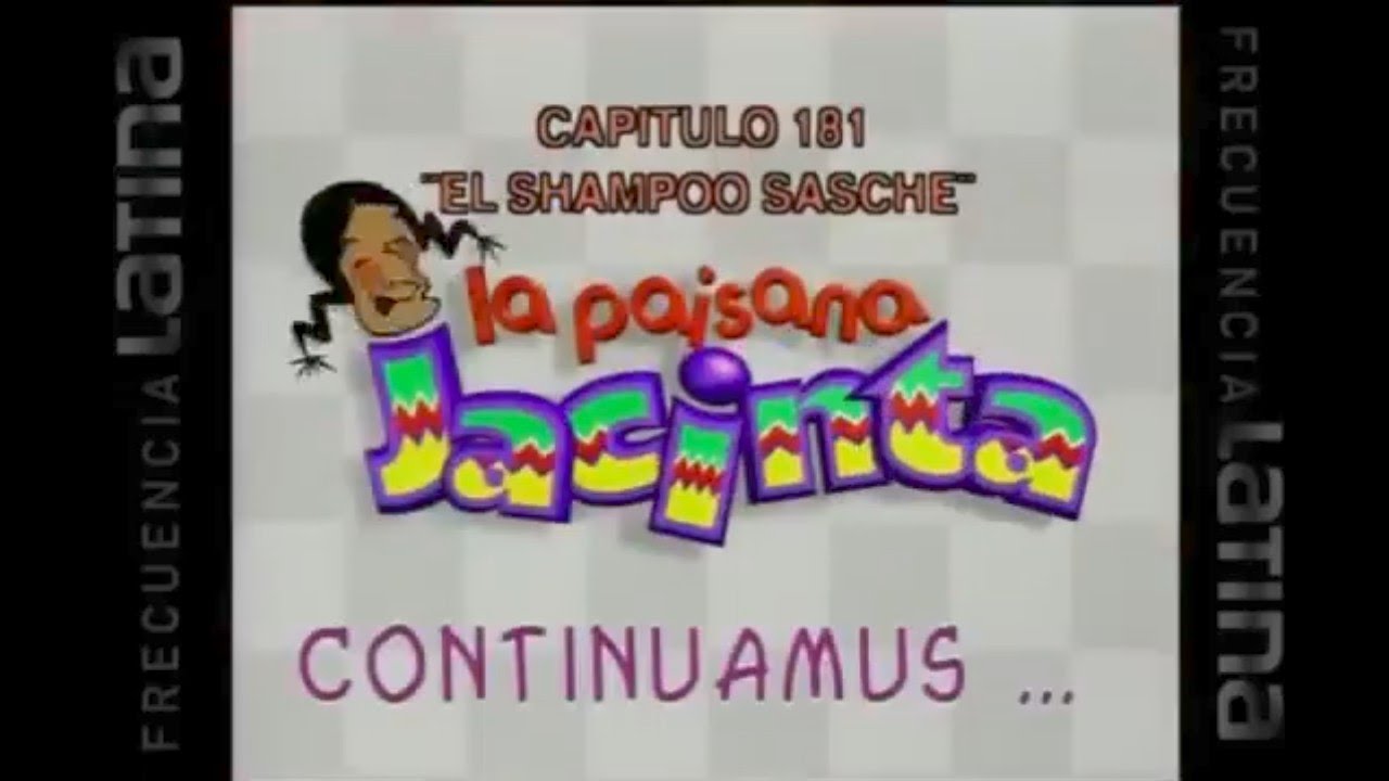 La Paisana Jacinta - Jacinta y el Shampoo Sachet (Capitulo 181) - YouTube