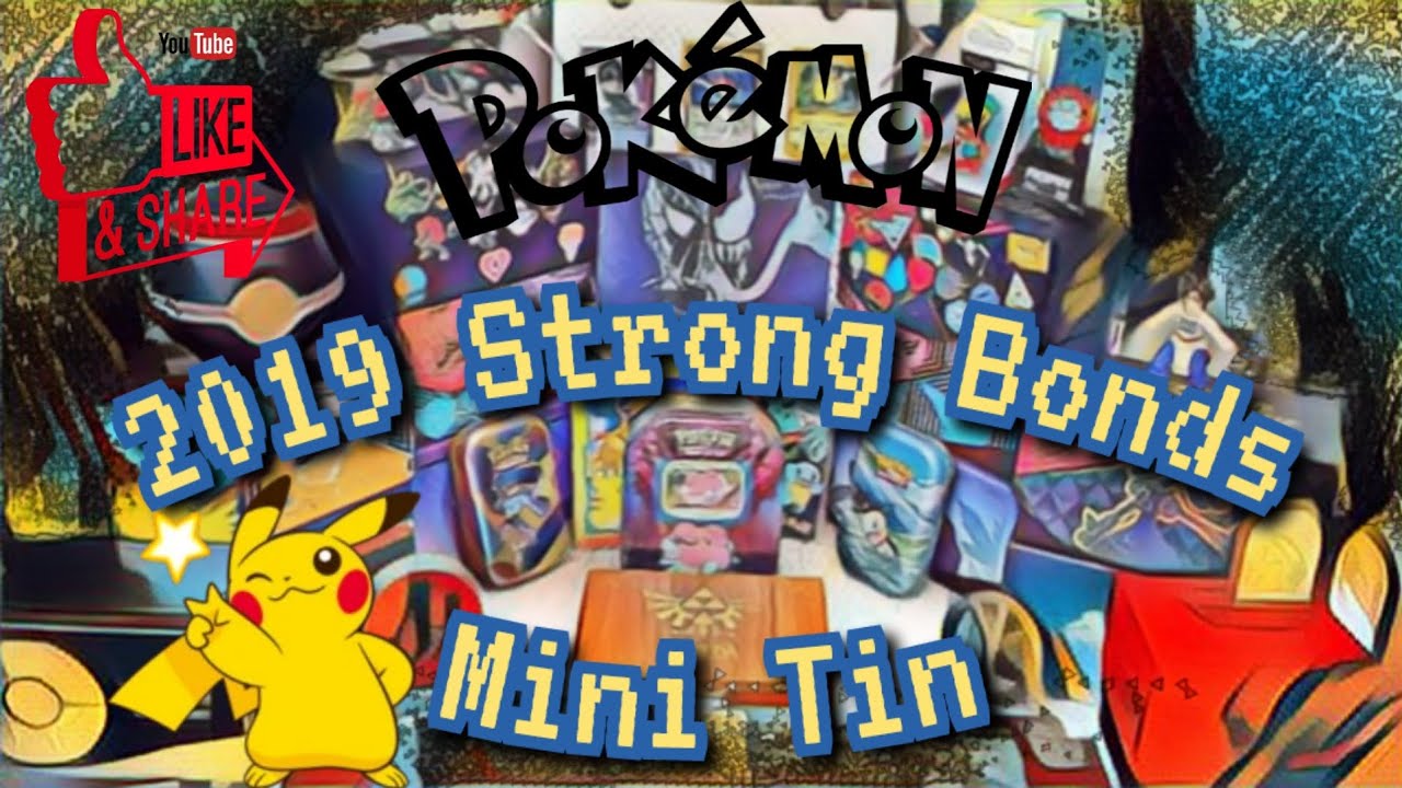 I'm 40 percent Tin! | Pokémon Strong Bonds Mini Tin - YouTube