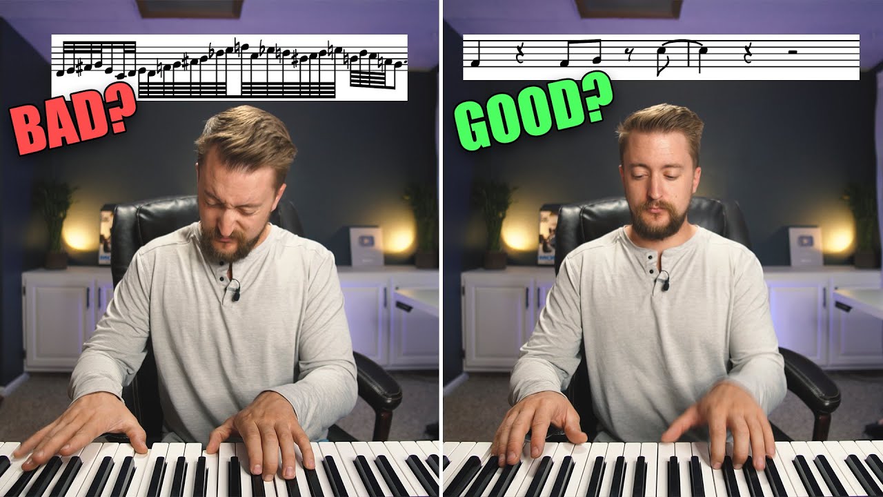 STOP Playing So Many Notes | Why Less Is More - YouTube