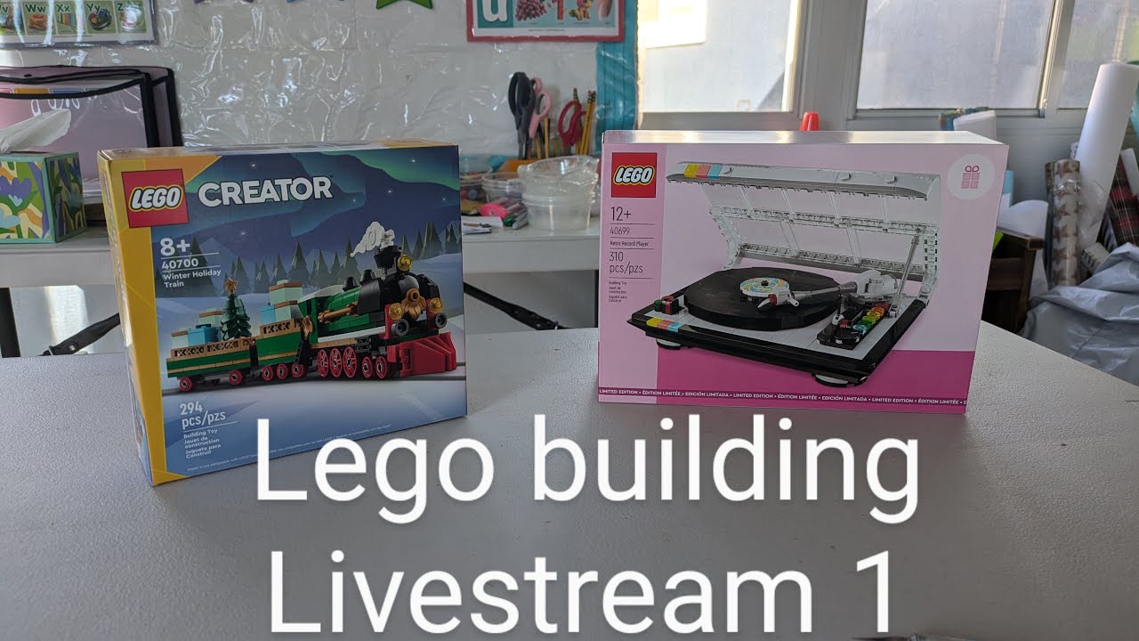 Building Legos on Livestream part 1 - YouTube