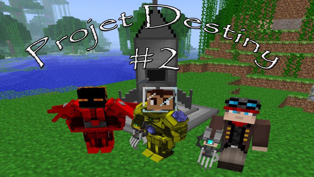 Projet Destiny #2 Serveur Minecraft Fr avec + de 210 Mods - YouTube