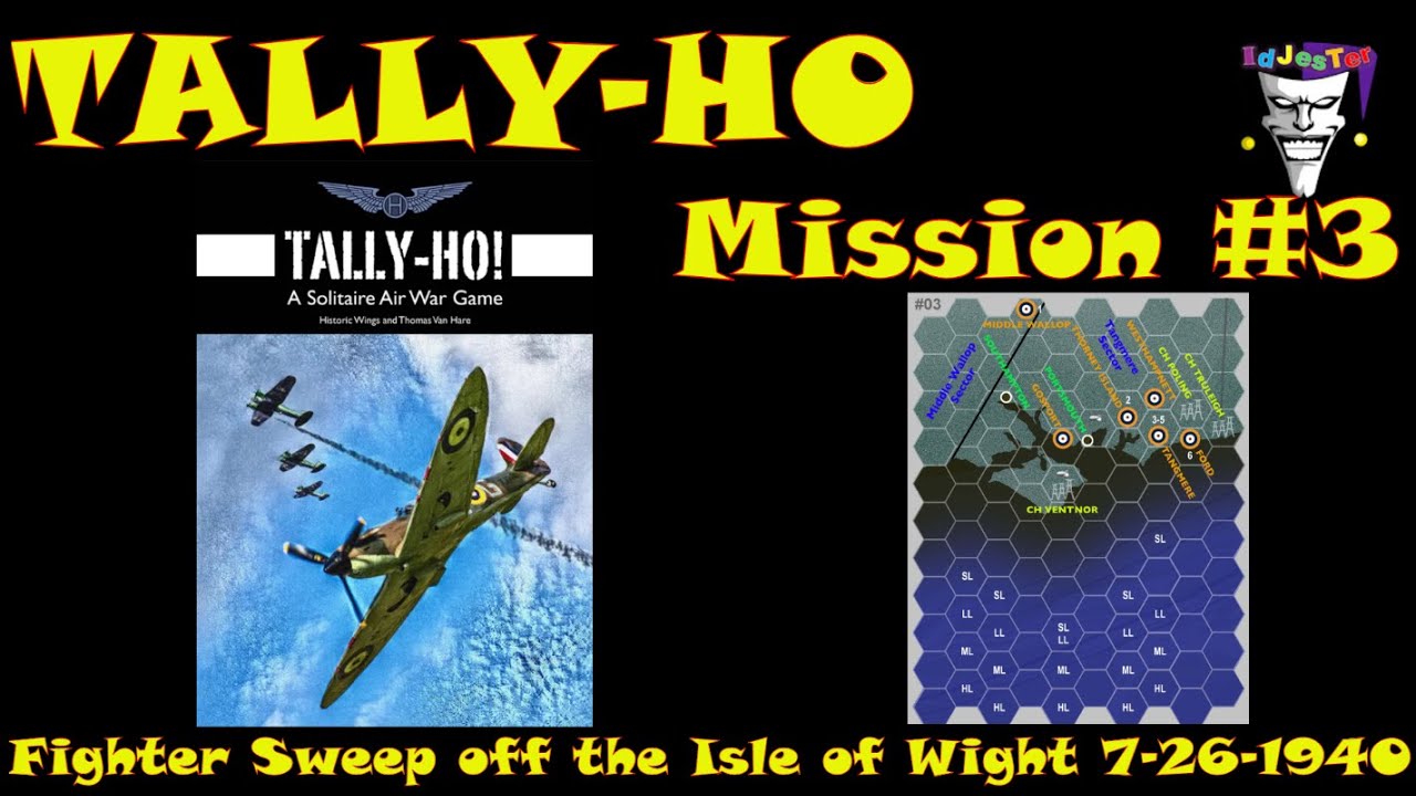 Tally-Ho A Solitaire Air War Game Mission #3 Fighteer Sweep Off the ...