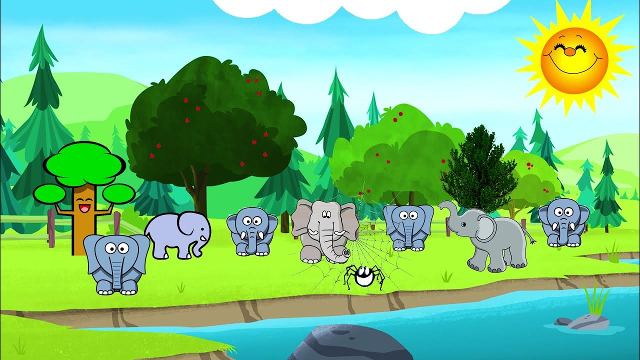 Copiii cantaciosi - UN ELEFANT |Muzica pentru copii 2021| - YouTube