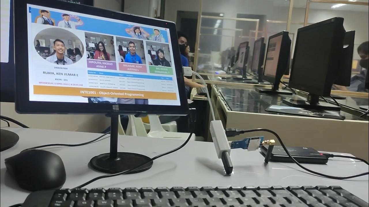 RFID Based Class Attendance System with SMS - YouTube