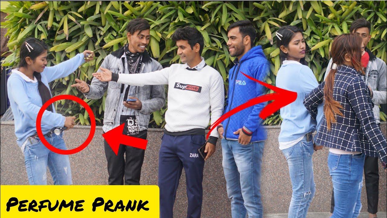 Perfume Prank With A Funny 😂 Twist || Lesbian Girl Prank || Amazing ...