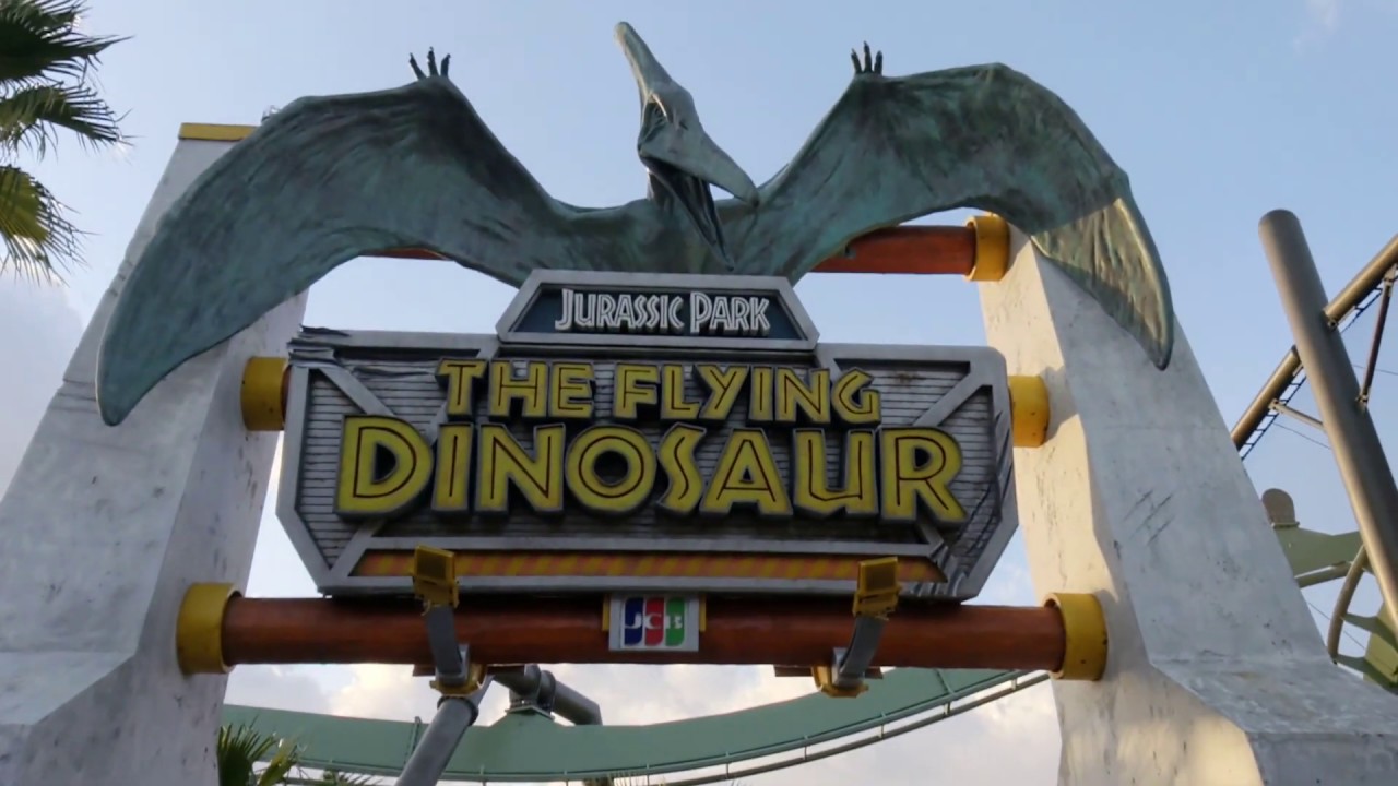 Osaka Japan - Universal Studios - Jurassic Park - Tour Inside - YouTube