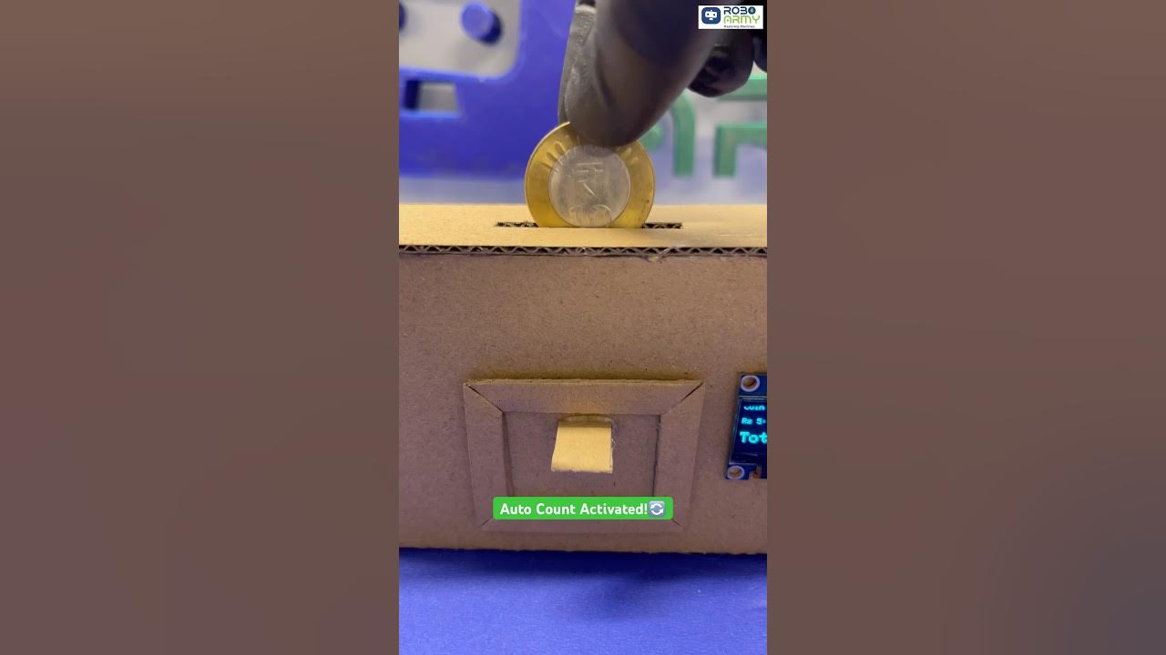 Every coin counts! DIY Digital Piggy Bank using Arduino #piggybank #smartpiggybank #roboarmy ...