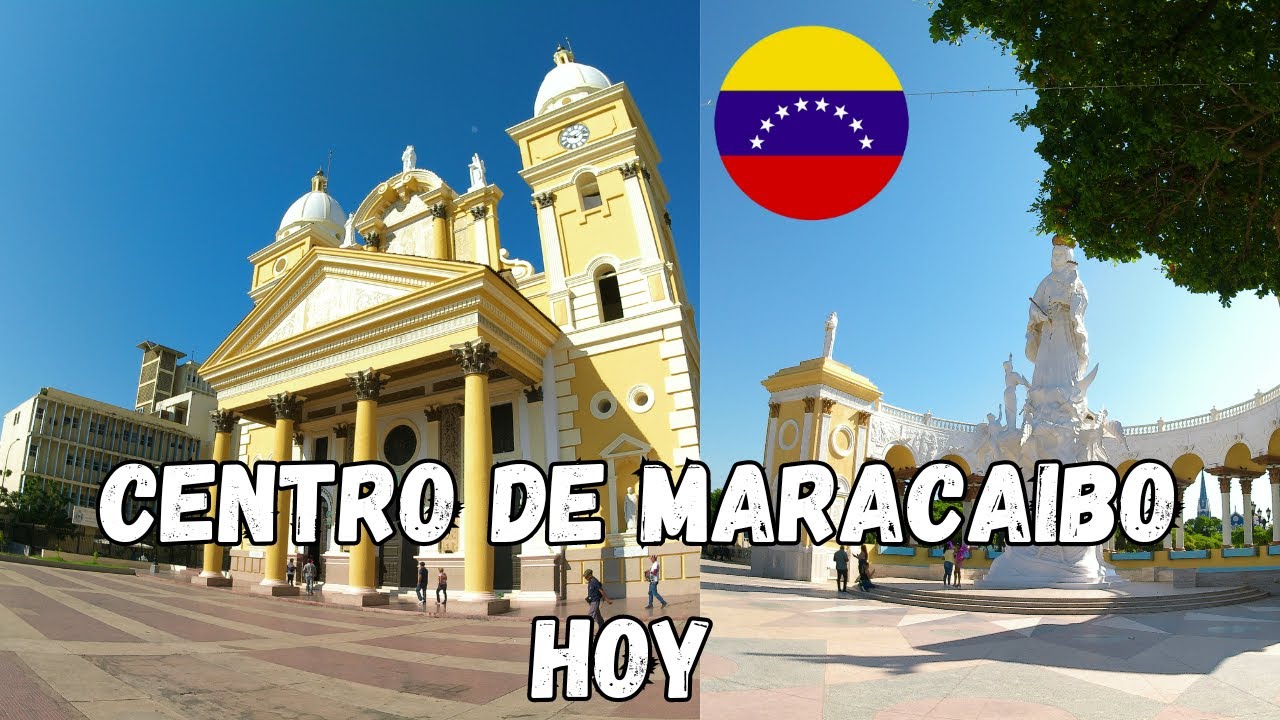 Recorriendo el CENTRO de MARACAIBO HOY BASILICA/PLAZA BARALT/LIA ...