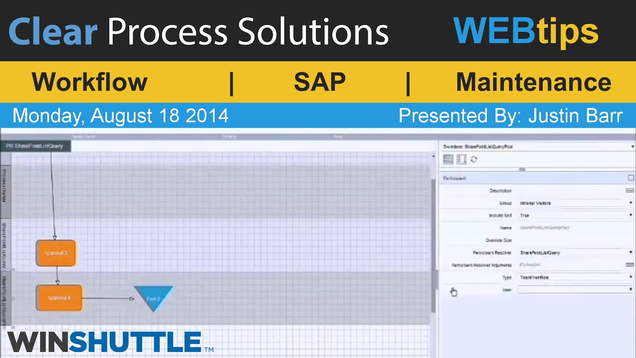 Winshuttle Tutorials And Webtips Participant Resolvers Training Youtube