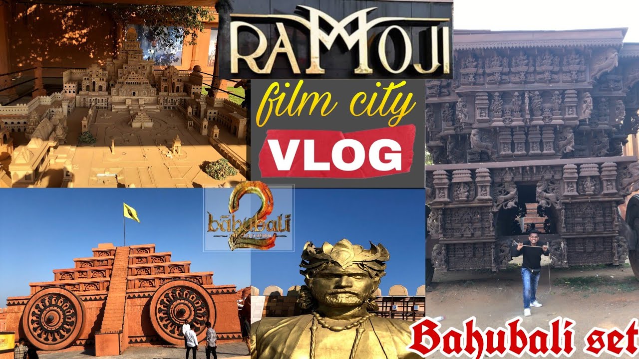 RAMOJI FILM CITY || Bahubali Set || hyderabad Trip || #ramojifilmcity # ...