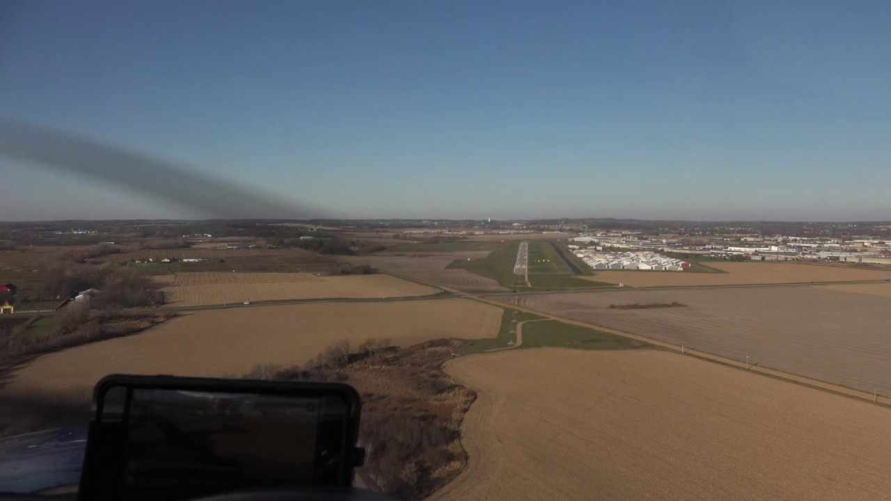 Bumpy landing KLVN - YouTube