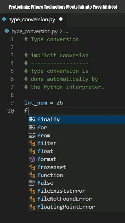 How to: Implicit type conversion in Python - YouTube